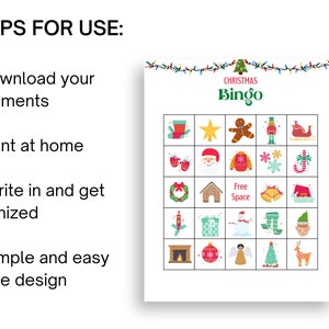 Printable Christmas Games, Fun Family Games Bundle, Holiday Games, Kids ...