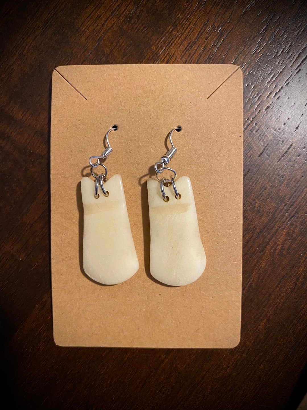 Elk Teeth Earrings - Etsy