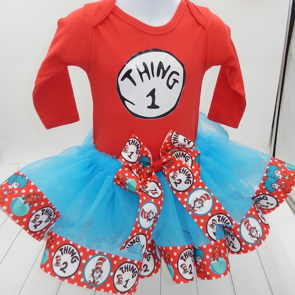 Thing 1 Tutu - Etsy