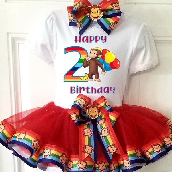 Curious George Tutu - Etsy