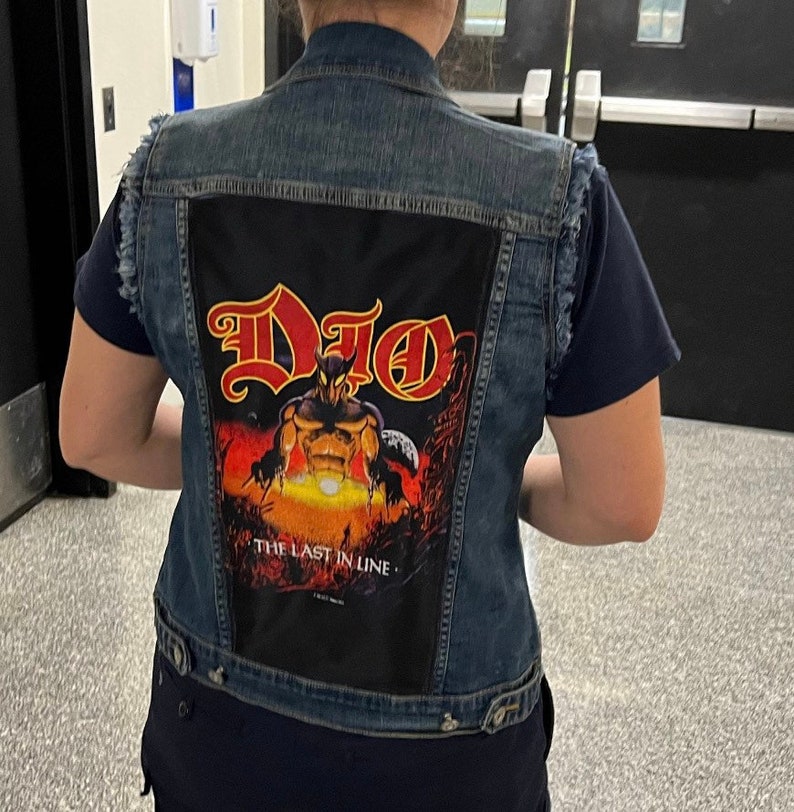 Eddie Munson Costume Dio Back Patch for Denim Jacket 11x17 - Etsy