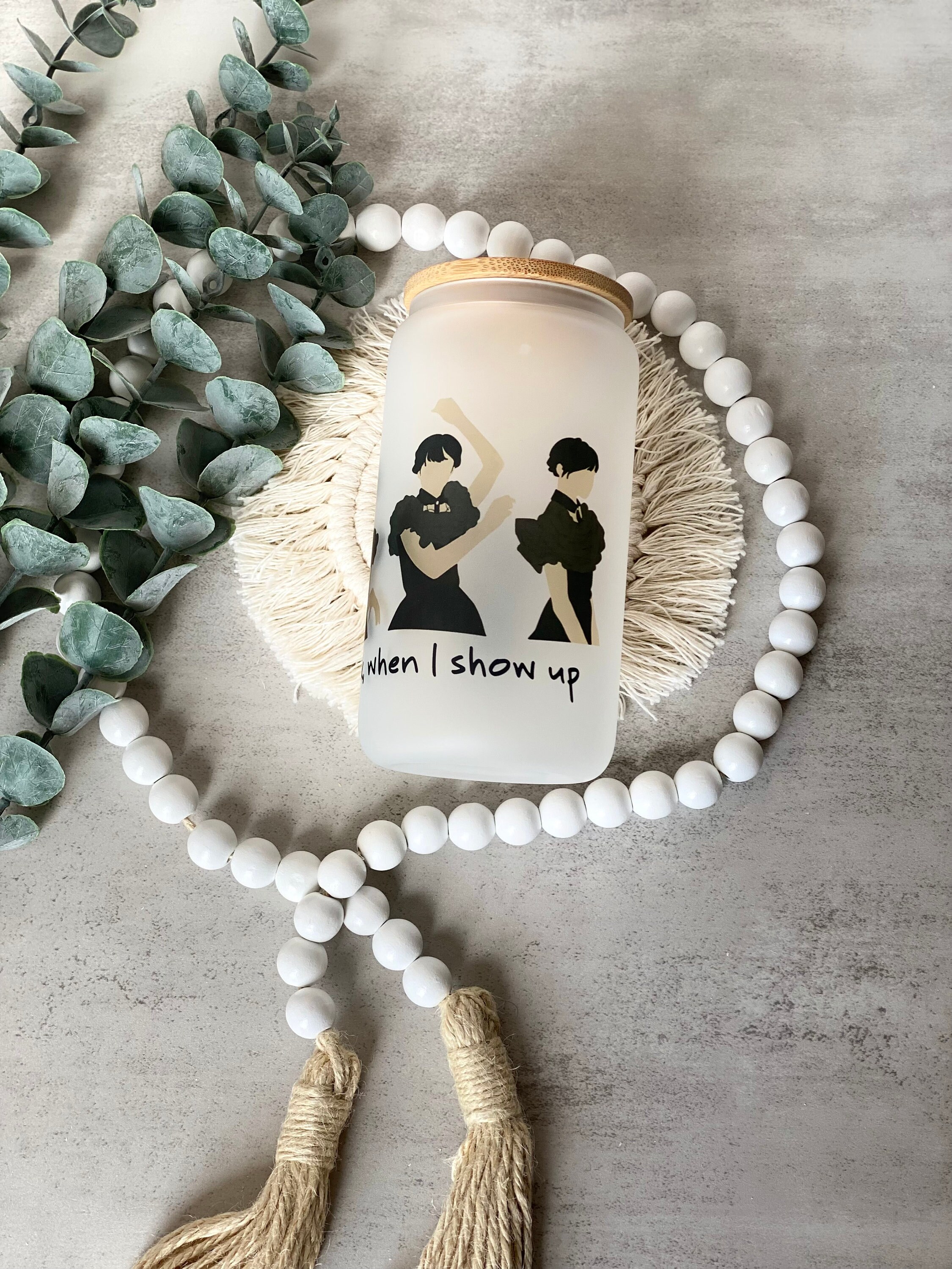 Wednesday Addams Cup Wednesday Addams Glass Cup Wednesday - Etsy