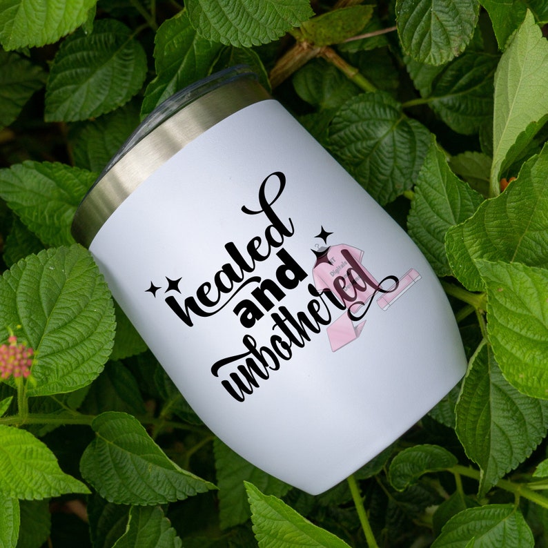 Healed and Unbothered Svg|self Love Svg|self Care Svg|affirmation Svg ...