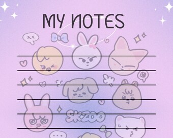 Stray Kids Note - Etsy