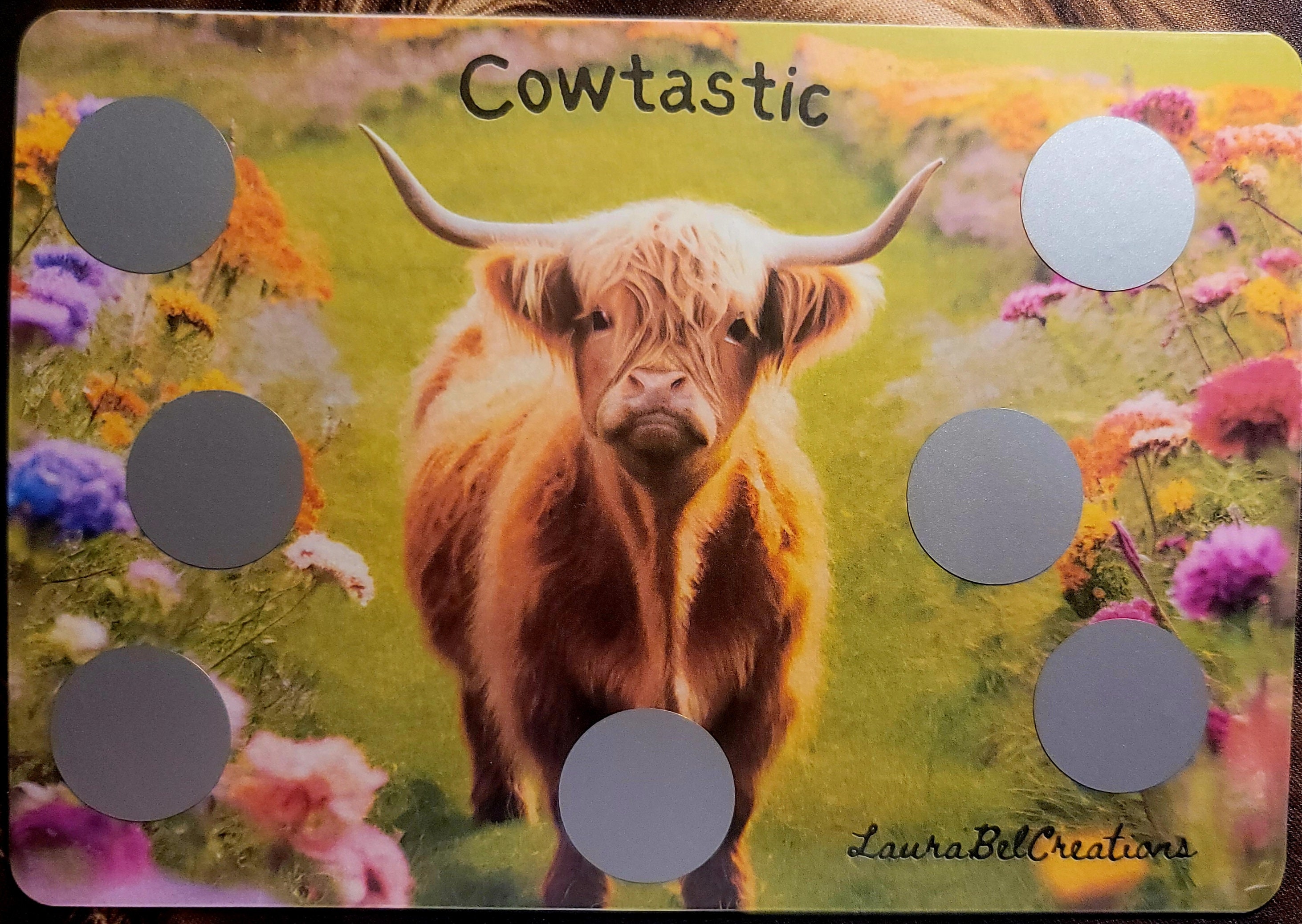 Cowtastic Scratch off Savings Challenge - Etsy