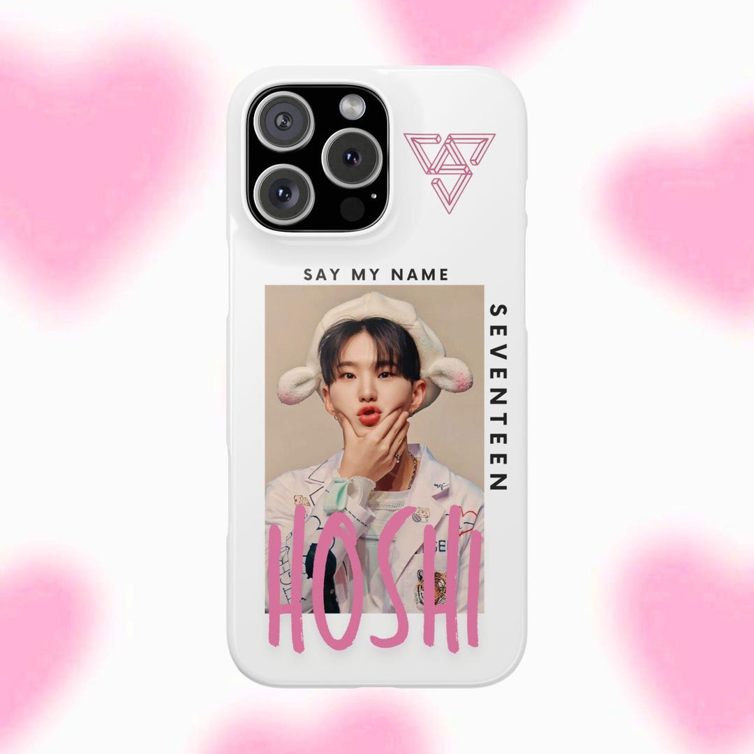Custom SEVENTEEN Slim Phone Case, K-Pop HOSHI Phone Cover, Personalized ...