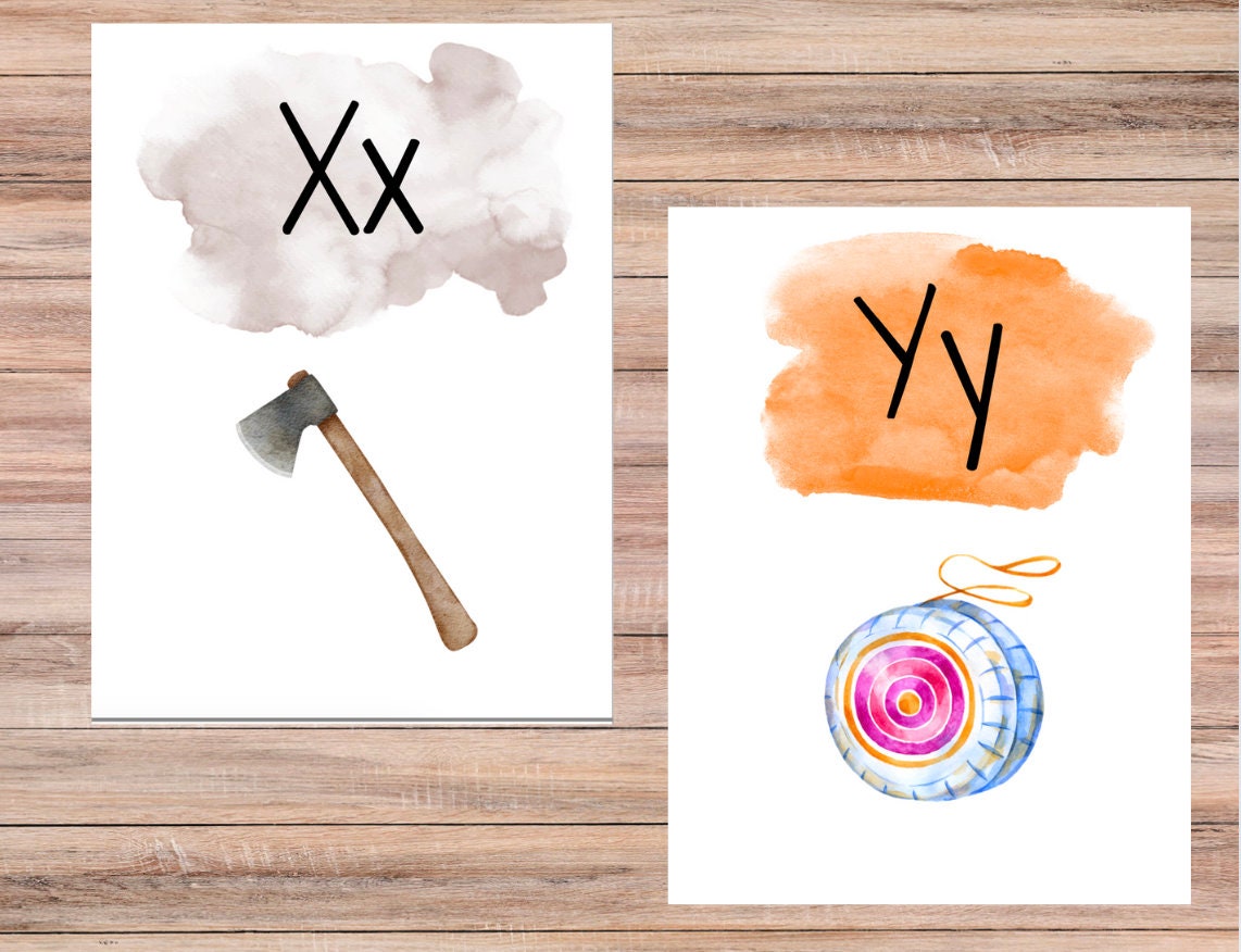 Classroom Minimalist Alphabet Posters - Etsy