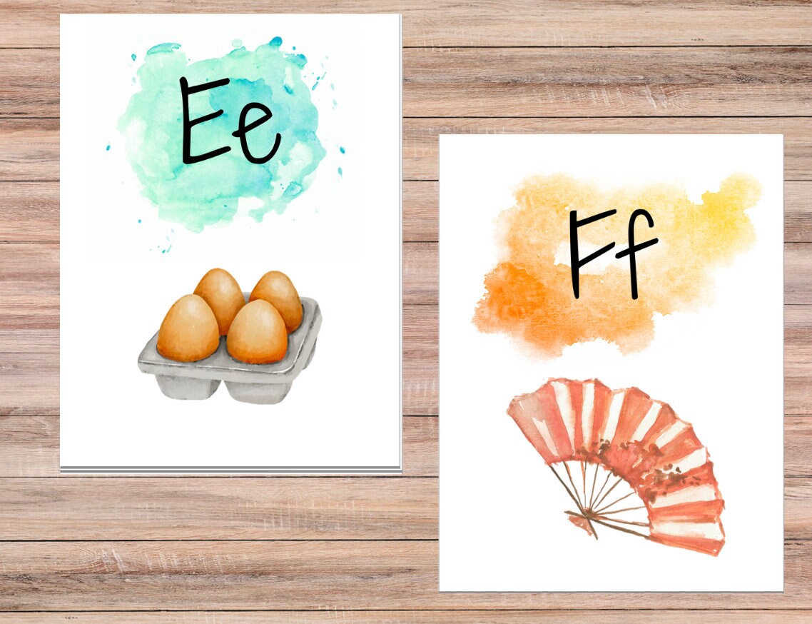 Classroom Minimalist Alphabet Posters - Etsy