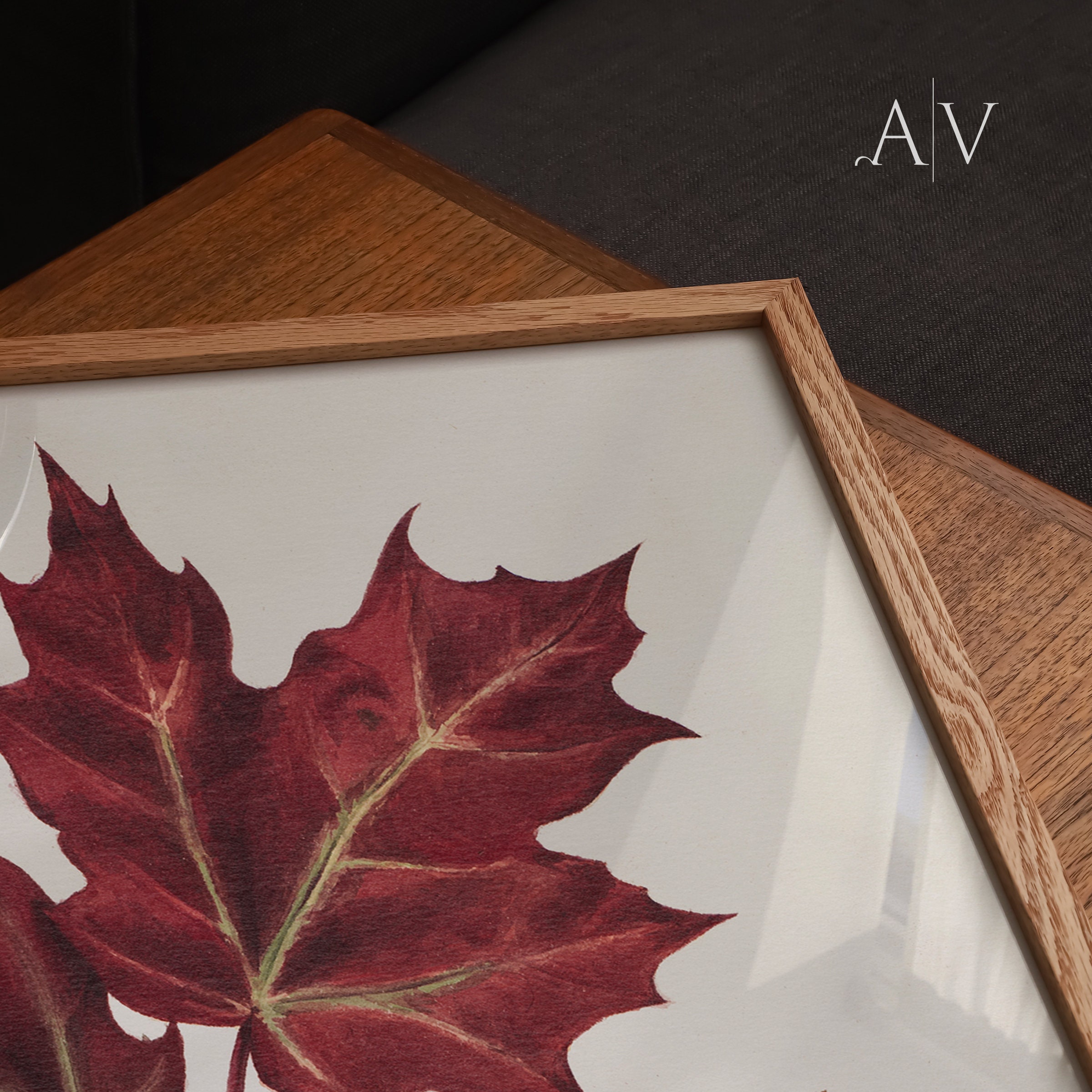 Fall Maple Leaves Fine Art Print - Etsy
