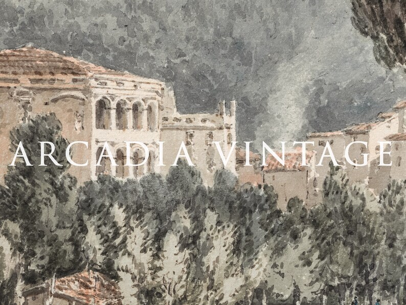 Vintage Italian Countryside Gallery Wall SET Rustic Farmhouse Wall Art ...