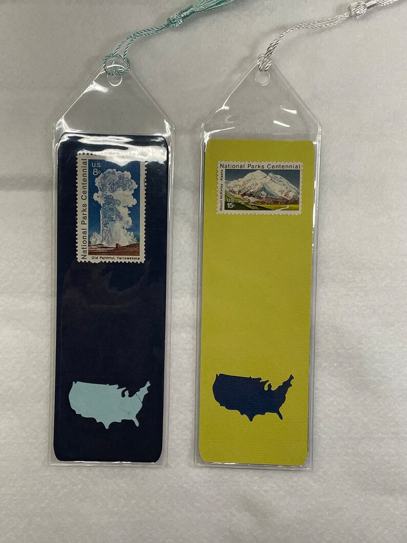 Bookmarks: National Parks, United States Stamp - Etsy