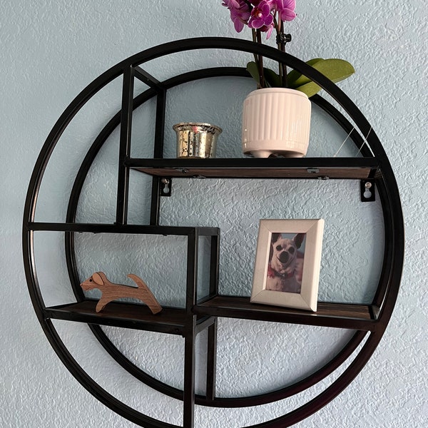 Round Shelf - Etsy