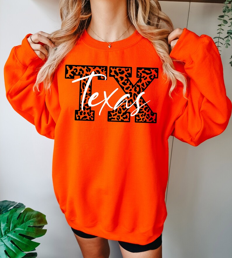 Leopard Print Texas SVG: Retro Layered Design (digital Download) - Etsy