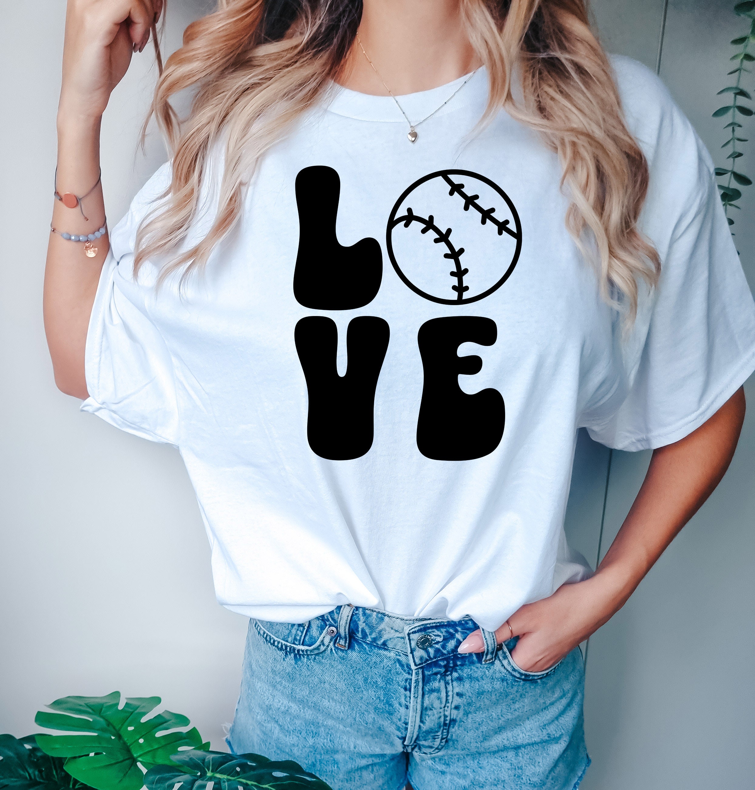 Baseball Love SVG Digital Download, Cute Love Baseball Print on Demand ...
