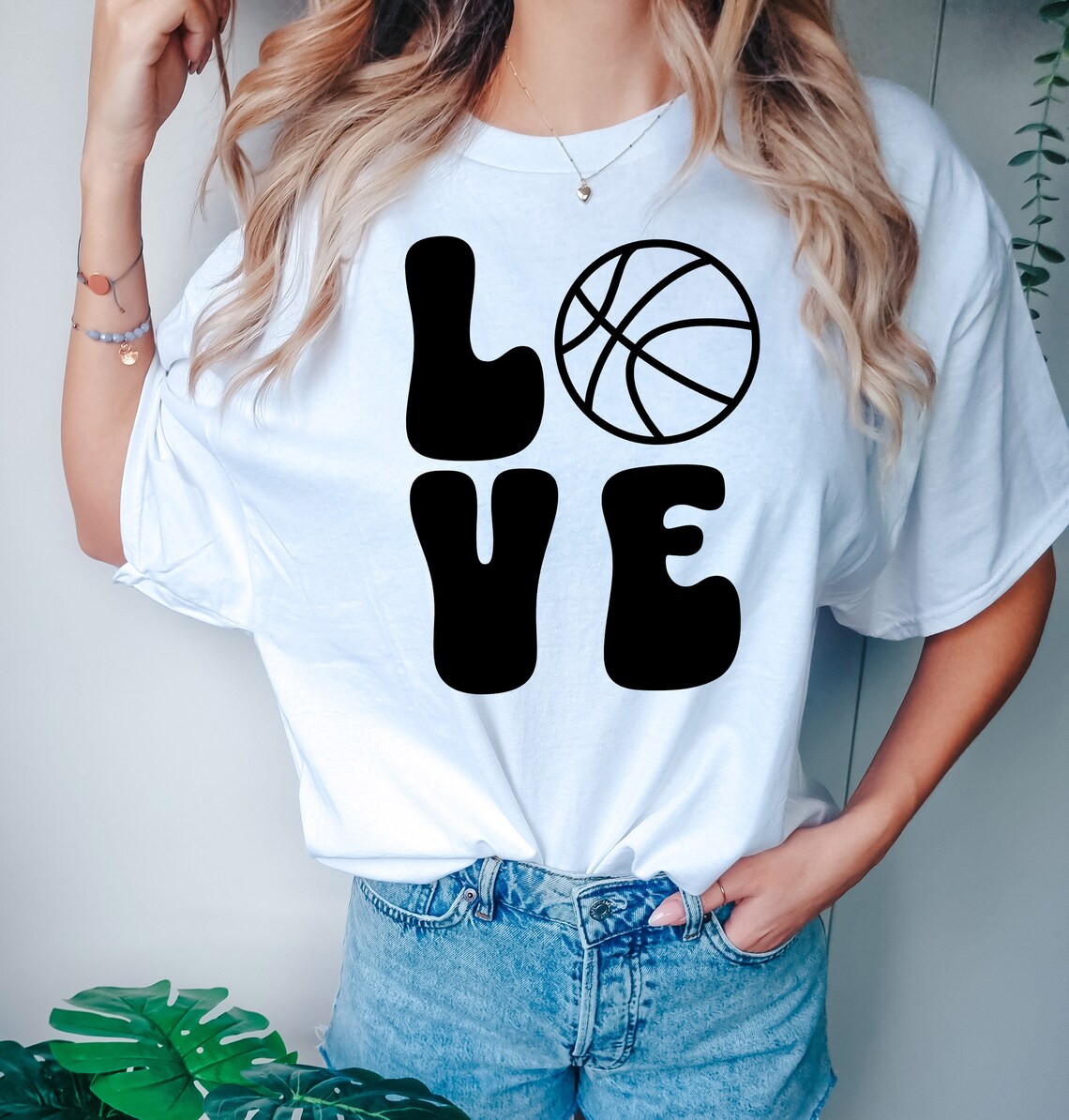 Basketball Love SVG Digital Download, Cute Love Basketball Print on ...