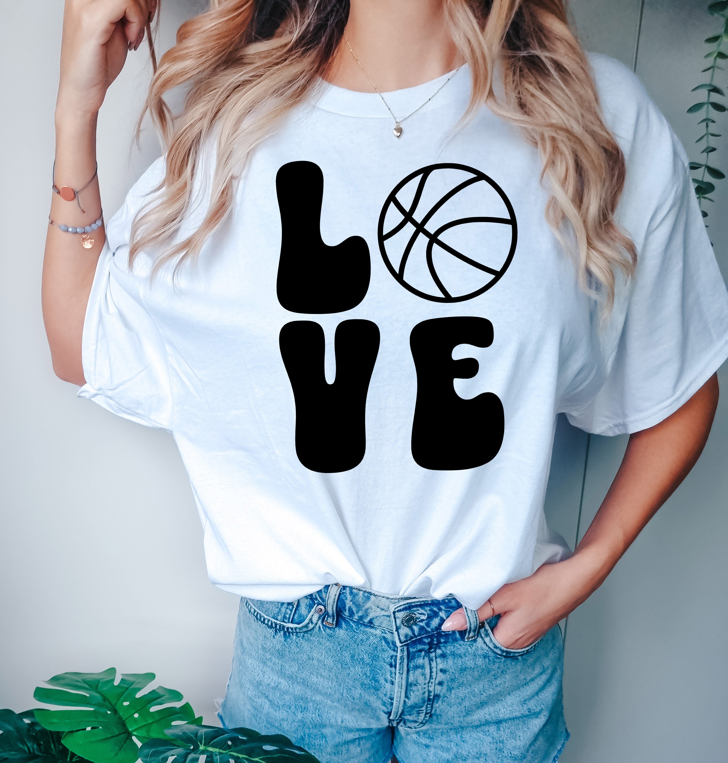 Basketball Love SVG Digital Download, Cute Love Basketball Print on ...