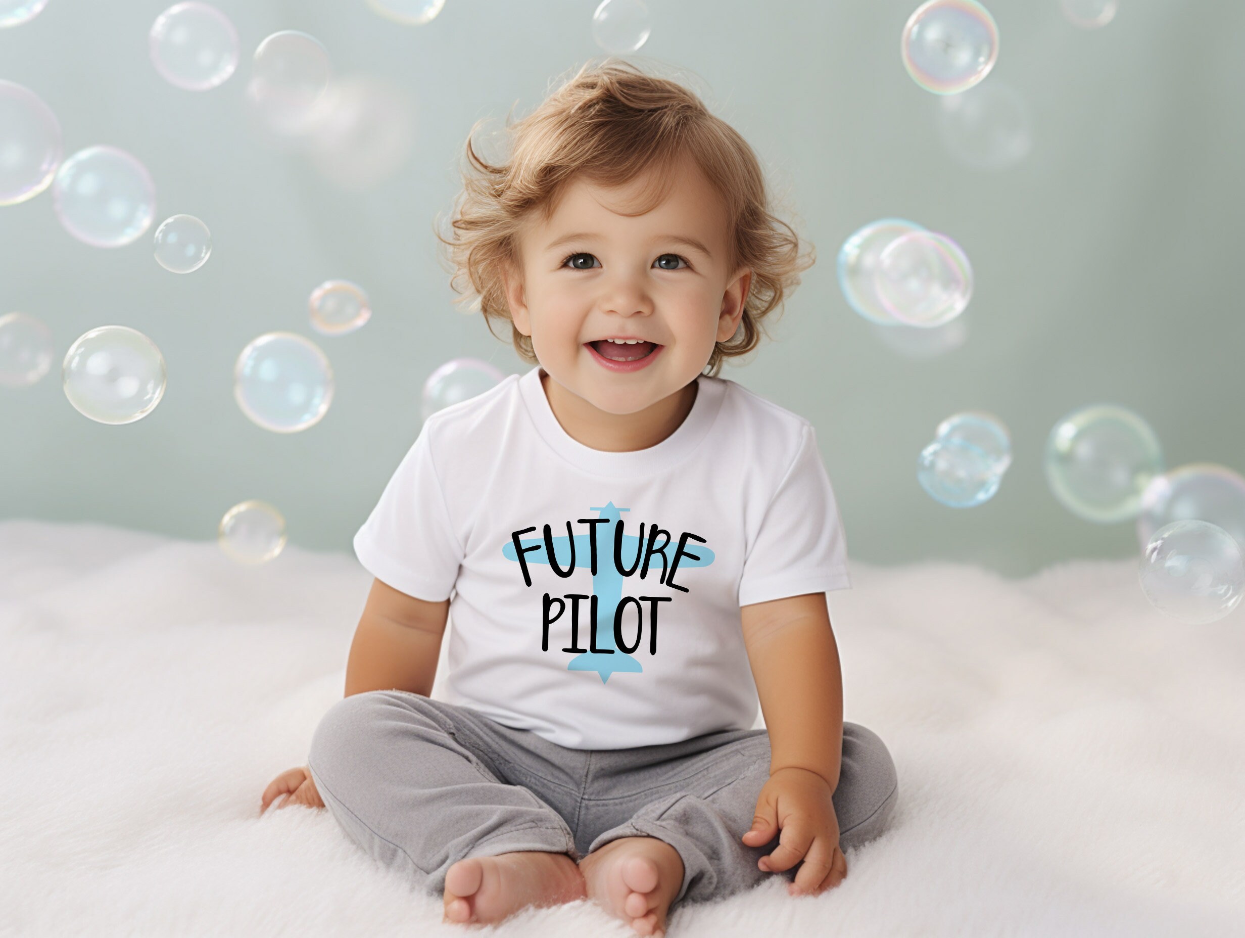 Future Pilot SVG Digital Download, Cute Future Pilot Kids Youth Toddler ...
