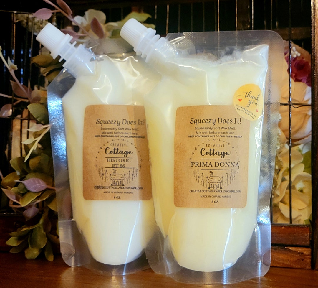 Squeezy Does It Pure Soy Squeezable Wax Wax Warmer Wax Melts Fragrance ...