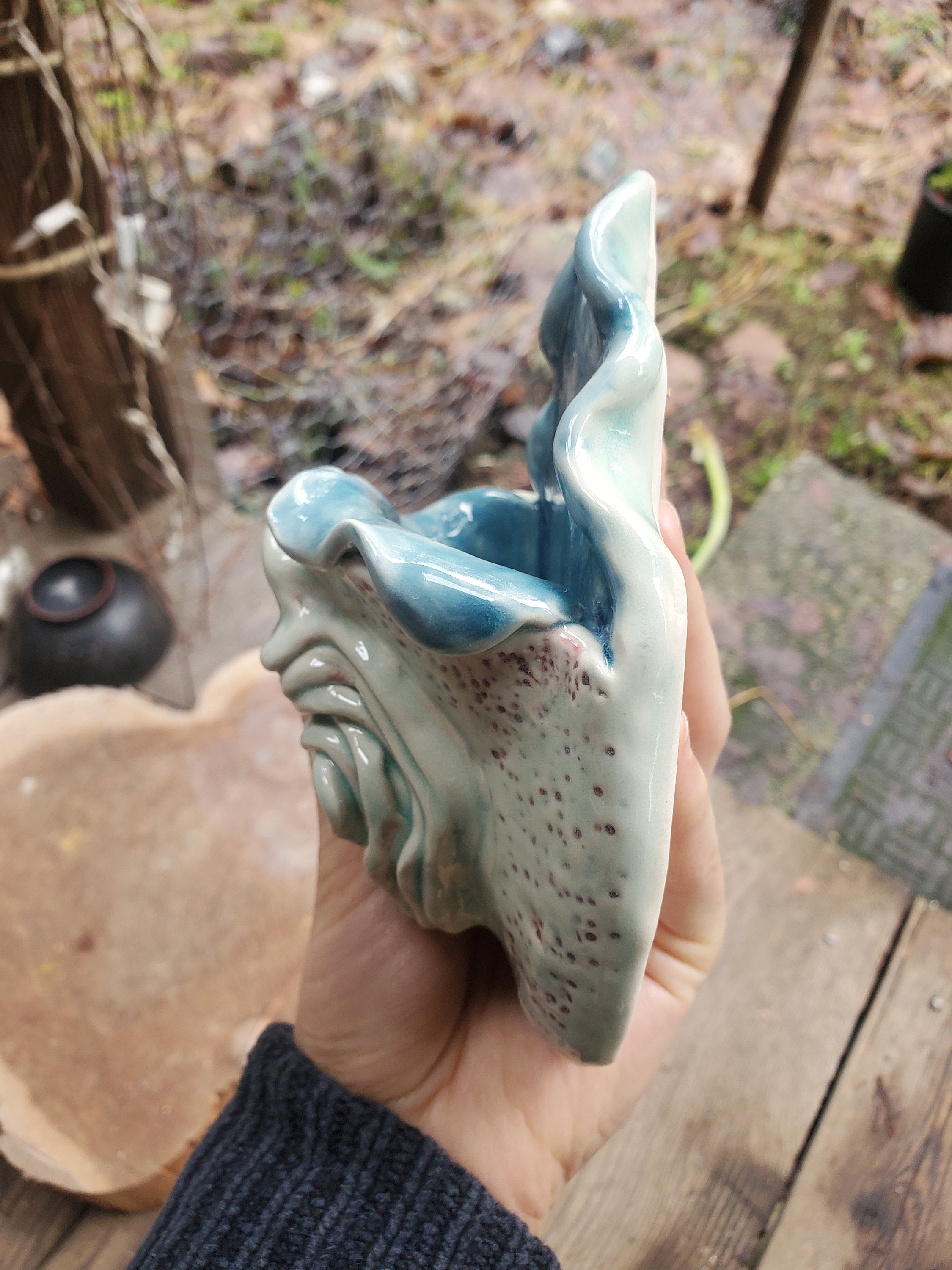 Female Body Vulva Planter, Handmade Ceramic Planter, Vulva Art, Goddess ...