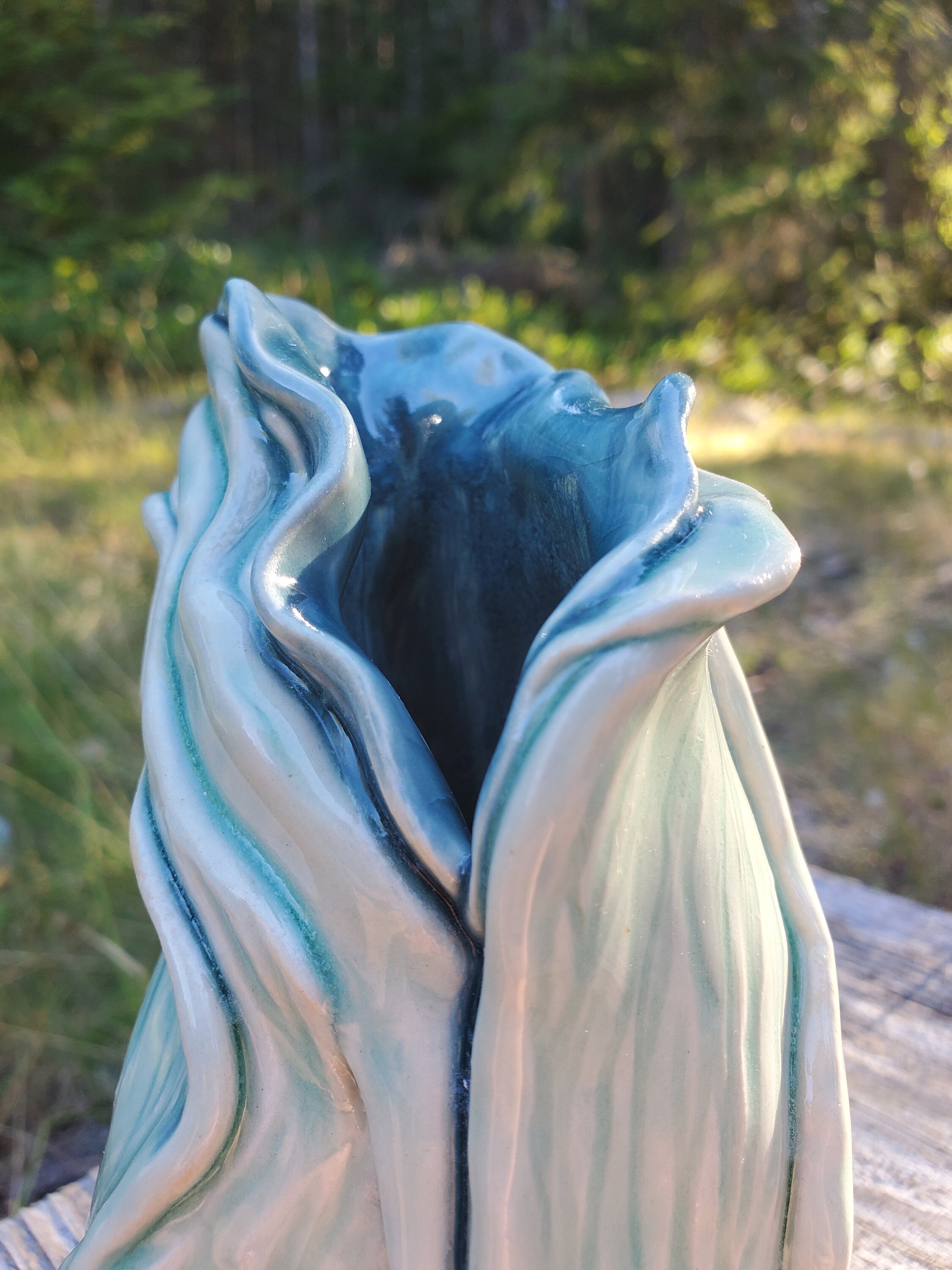 Vulva Vase, Vagina Inspired Ceramic Flower Vase, One of A Kind, Erotic ...