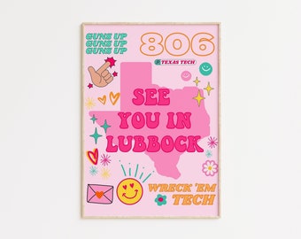 Texas Tech Embroidery - Etsy