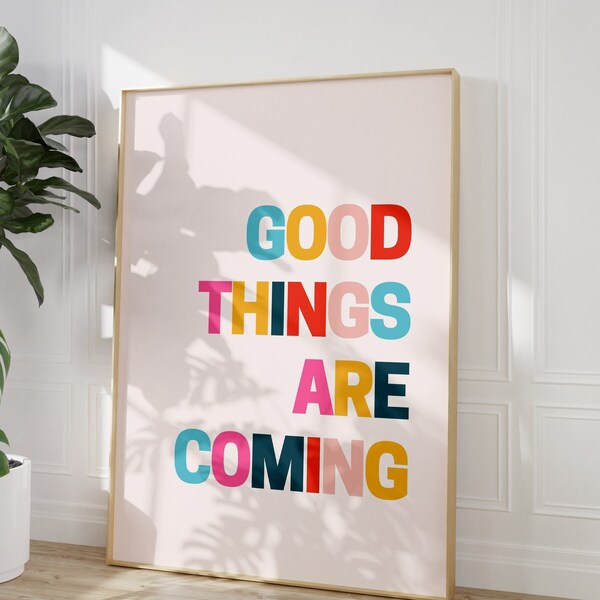 Good Things Are Coming - Etsy