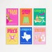 Texas Tech Preppy Bundle of 6 TTU Digital Downloads Trendy - Etsy