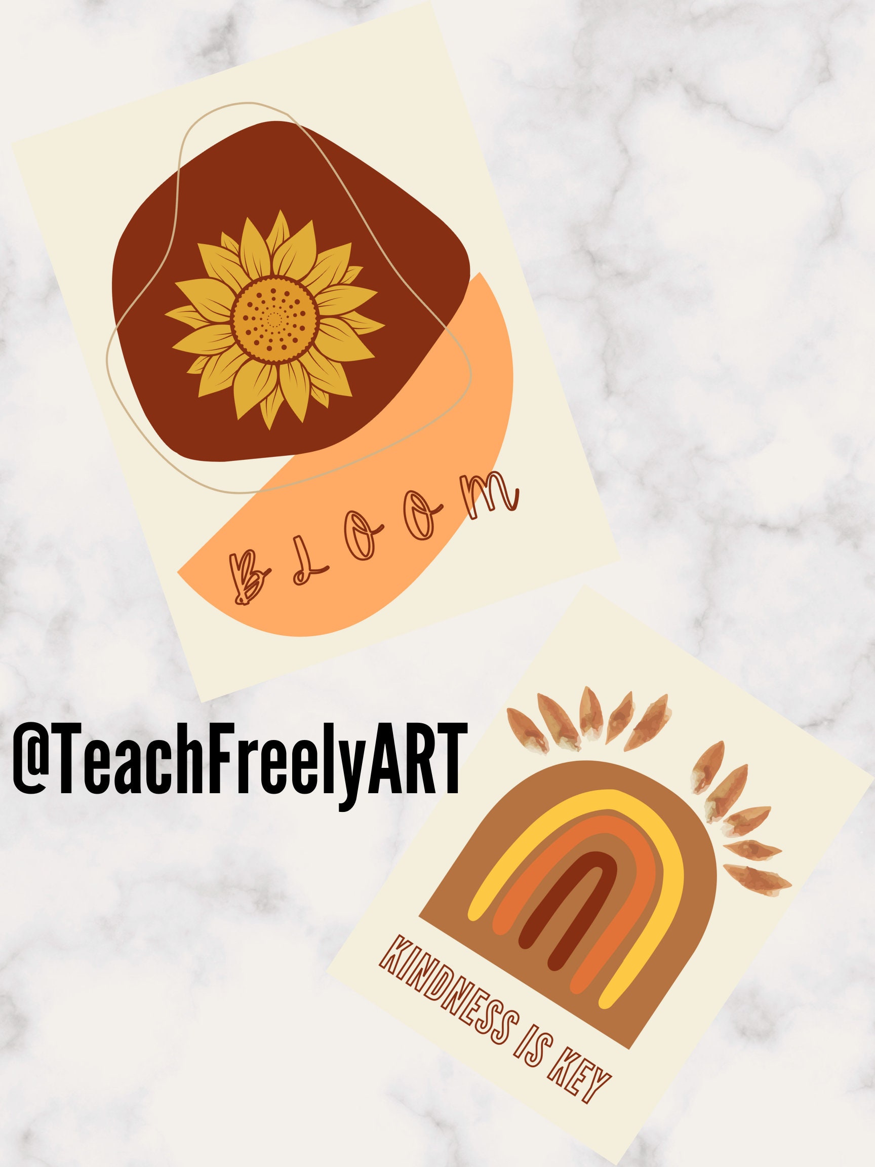 Boho Printable Classroom Posters - Etsy