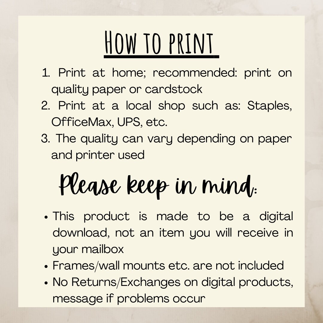 Boho Printable Classroom Posters - Etsy