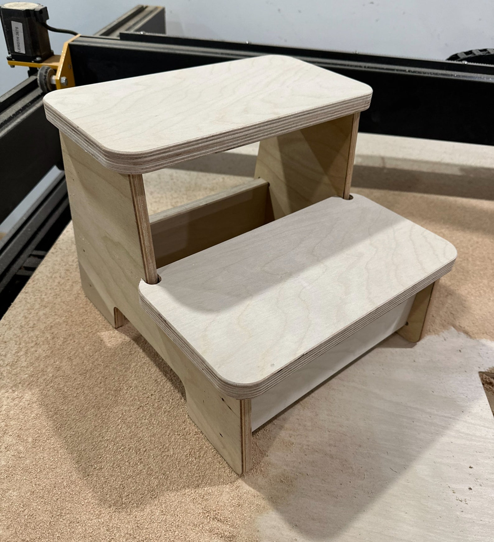Children's Stepping Stool - CNC Plans Only - Etsy