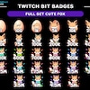 30x Controller Joystic Twitch Bit Badges / Complete Twitch Bit Badges ...