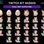 30x Controller Joystic Twitch Bit Badges / Complete Twitch Bit Badges ...