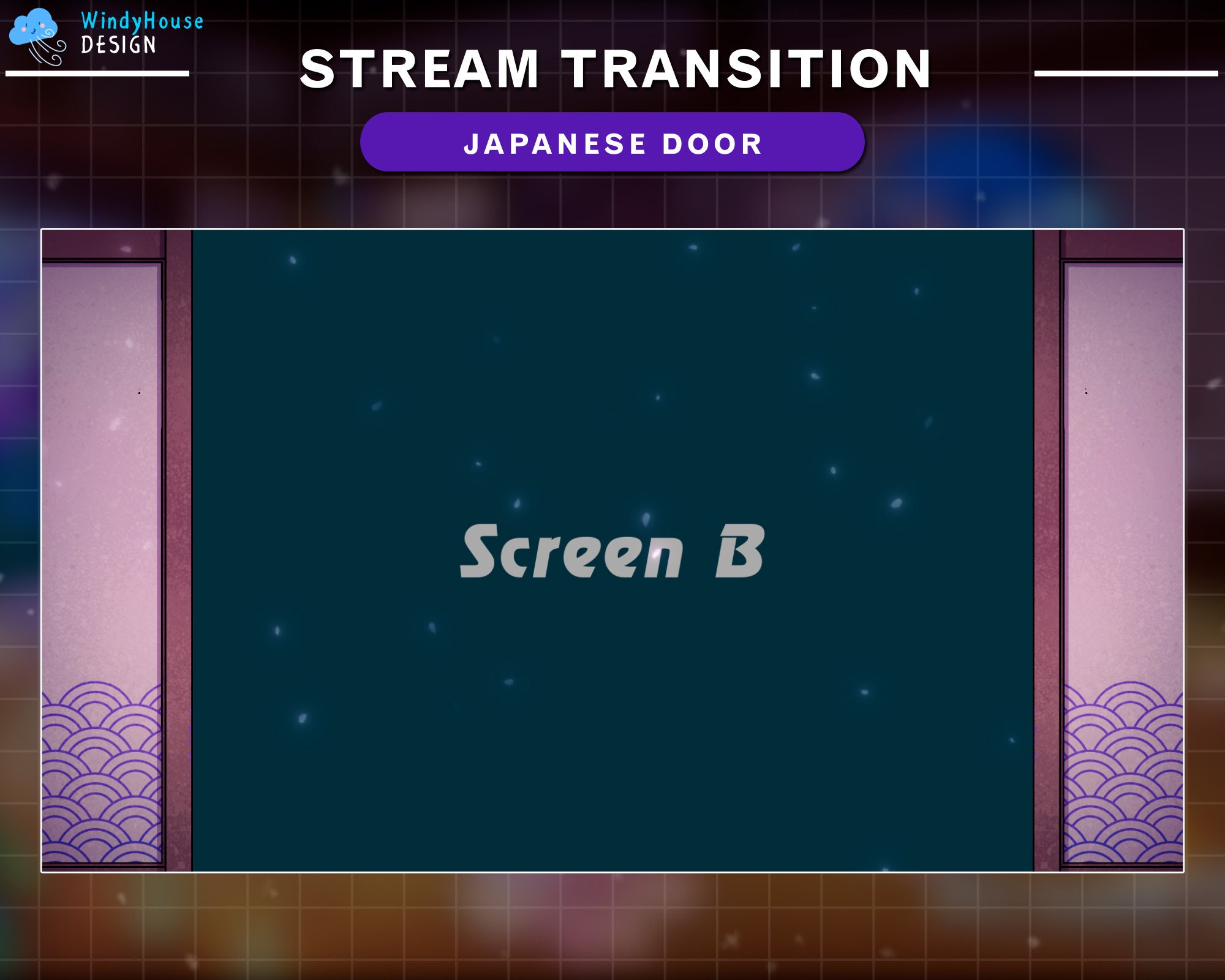 Japanese Overlay Stream Transition, Cherry Blossom Transition, Sakura ...