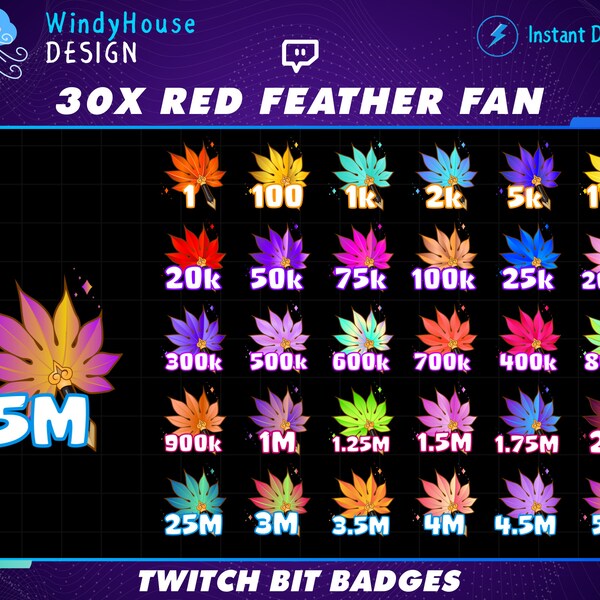 Twitch Fan Badges - Etsy
