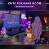 Animated Twitch Overlay Cute Fox Game Room, Animated Stream Package Lo ...