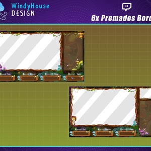 Enchanted Forest Animated Stream Package | Fairy Land Twitch Overlay ...