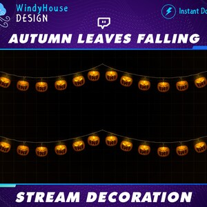 4x Halloween Pumpkin Light Animated Stream Decoration, Spooky Theme ...