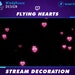 2x Animated Stream Decoration Heart Overlay, Valentine's Overlay, Love ...