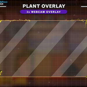 Animated Plant Webcam Overlay - Etsy