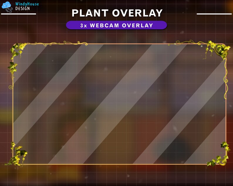 Animated Plant Webcam Overlay - Etsy
