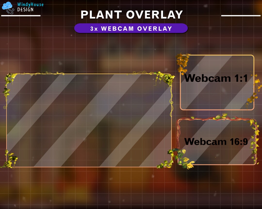 Animated Plant Webcam Overlay - Etsy