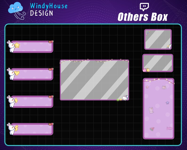 Animated Day & Night Lofi Desk Twitch Overlay Stream Package, Cozy ...