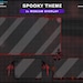 3x Animated Halloween Webcam Borders, Horror Webcam Overlay, Vampire ...