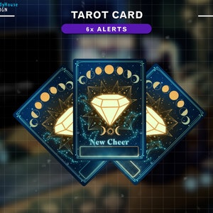 Tarrot Cards Twitch Alerts, Stream Elements Alerts, Witchy Aesthetics ...