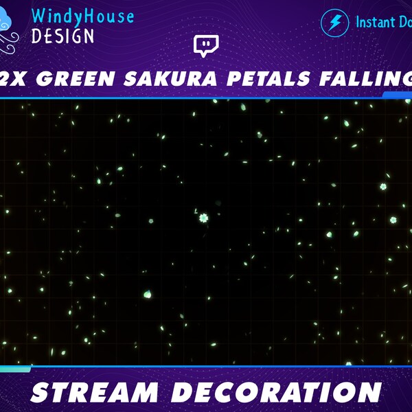 Spirit Blossom Twitch Overlay - Etsy