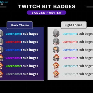 Cute Monkey Queen Twitch Bit Badges/ Monkey Twitch Bit Badges Set ...