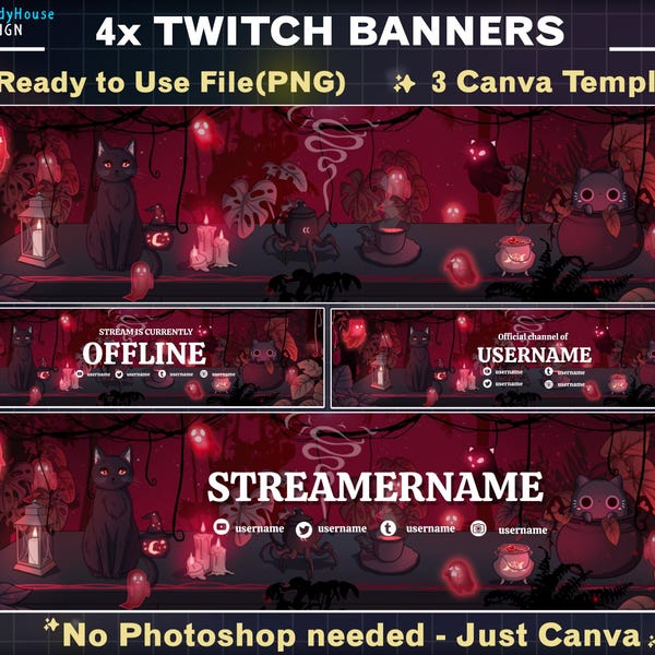 Blue Discord Banner - Etsy