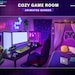 Animated Twitch Screens Cozy Game Room, Animated Stream Screens Cozy ...