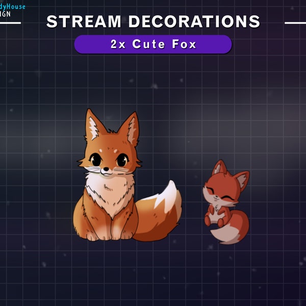 Fox Decoration - Etsy