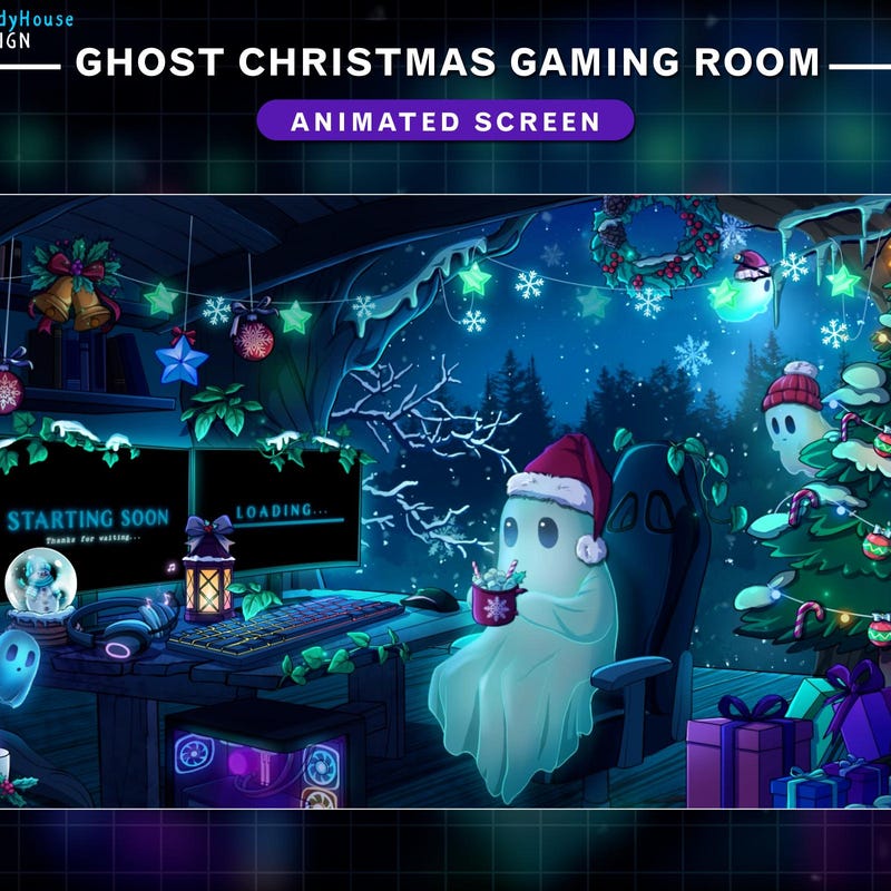 Streamer Witchy Overlay - Etsy